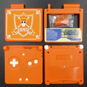 jmxlds new full housing shell pack case cover with buttons sticker for gameboy advance sp gba sp console limited edition #8