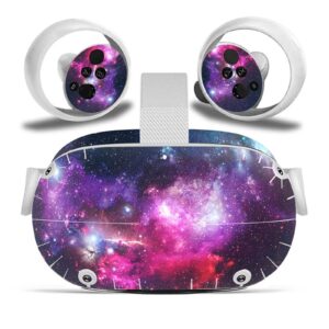 cute stickers skins for oculus quest 2 stickers headsets controllers skins protective vinyl sticker cover accessories (color : 2)