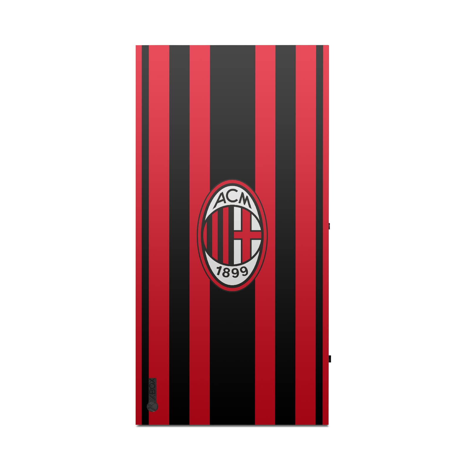 Head Case Designs Officially Licensed AC Milan Home 2021/22 Crest Kit Vinyl Sticker Gaming Skin Decal Cover Compatible with Xbox Series X Console and Controller Bundle