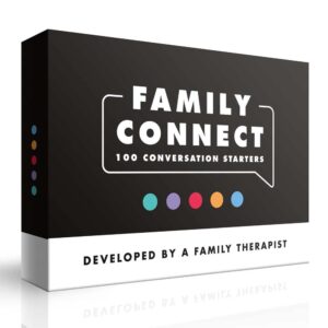 100 conversation cards for kids - engaging questions & conversation starters - family card games to strengthen parent-child relationship - meaningful topics for dinner table, game nights or road trips