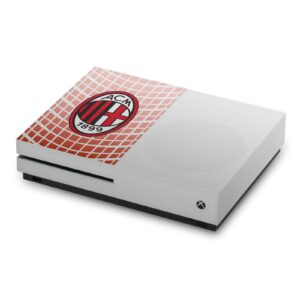 head case designs officially licensed ac milan away 2020/21 crest kit vinyl sticker gaming skin decal cover compatible with xbox one s console