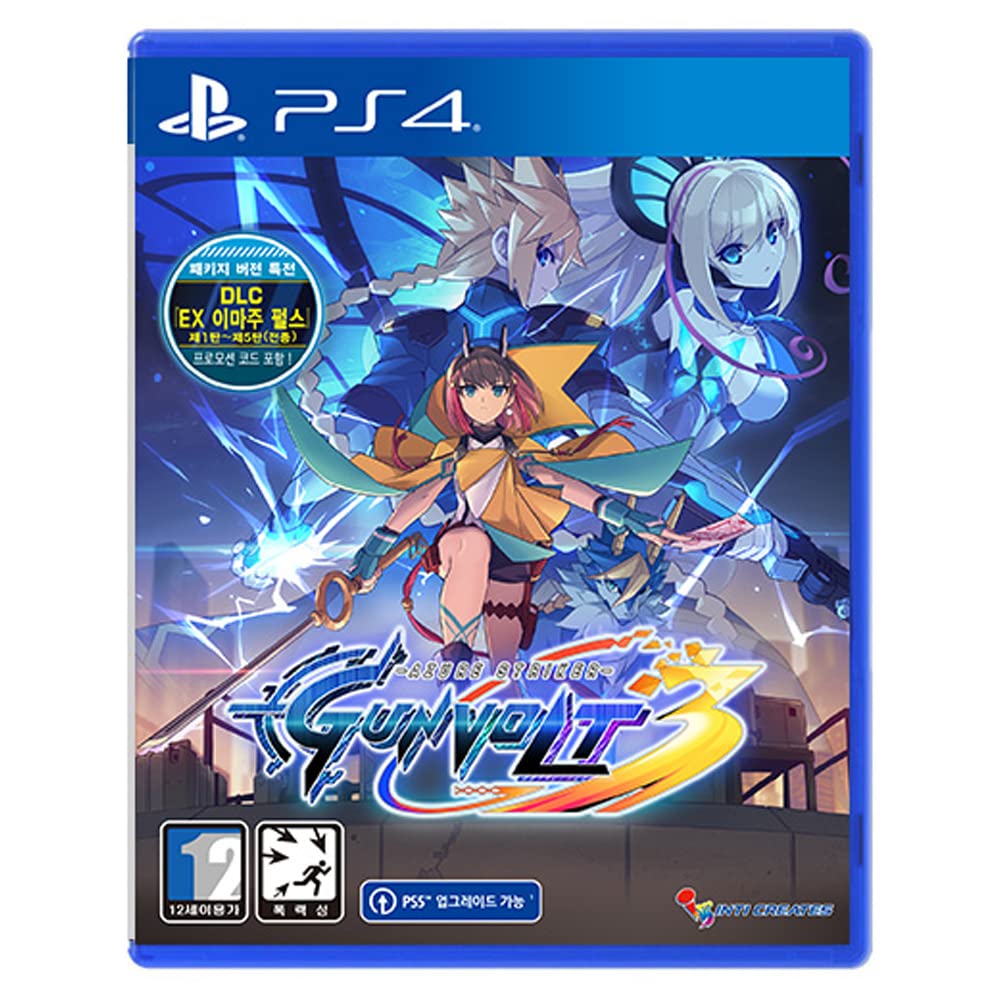 Azure Striker Gunvolt 3 Korean Edition [English Support] for PS4