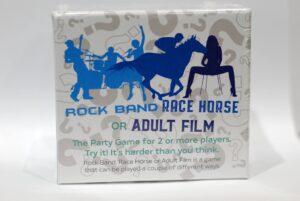 rock band race horse or adult film