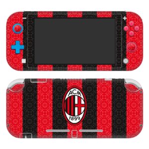 head case designs officially licensed ac milan home 2020/21 crest kit vinyl sticker gaming skin decal cover compatible with nintendo switch lite