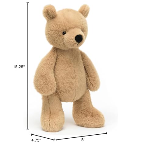 Jellycat Rufus Bear Stuffed Animal, Large