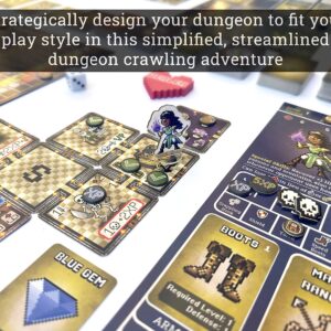 Dungeons and Feelings Board Game | Social and Strategy Hybrid Board Game | Ice Breaker | Story Telling | Question Game | RPG | Adventure | 1st Edition