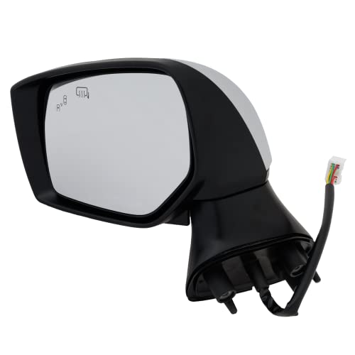 Kool Vue Mirror Compatible with 2015-2017 Subaru Outback and 2015-2017 Legacy Driver Side With Heated, Manual Folding, Power Glass, Blind Spot Glass, In-housing Signal Light - SU1320174