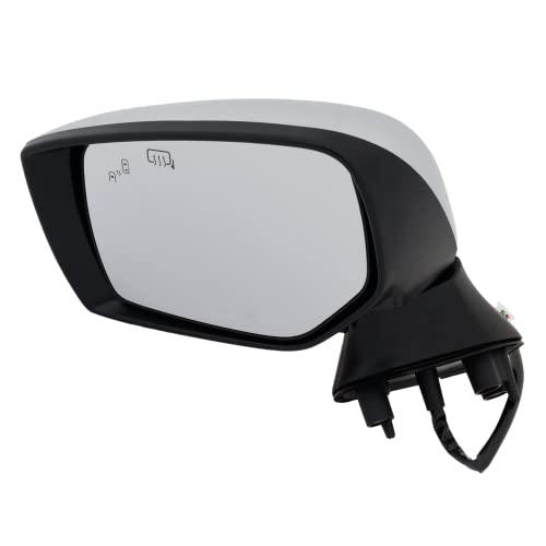 Kool Vue Mirror Compatible with 2015-2017 Subaru Outback and 2015-2017 Legacy Driver Side With Heated, Manual Folding, Power Glass, Blind Spot Glass, In-housing Signal Light - SU1320174