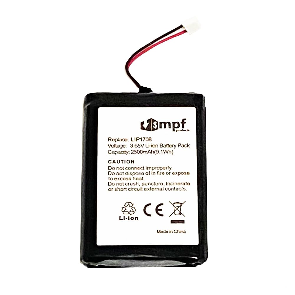 MPF Products 2500mAh LIP1708 Battery Replacement Compatible with Sony Playstation 5 PS5 DualSense Wireless Controller CFI-1015A, CFI-ZCT1W with Installation Tools