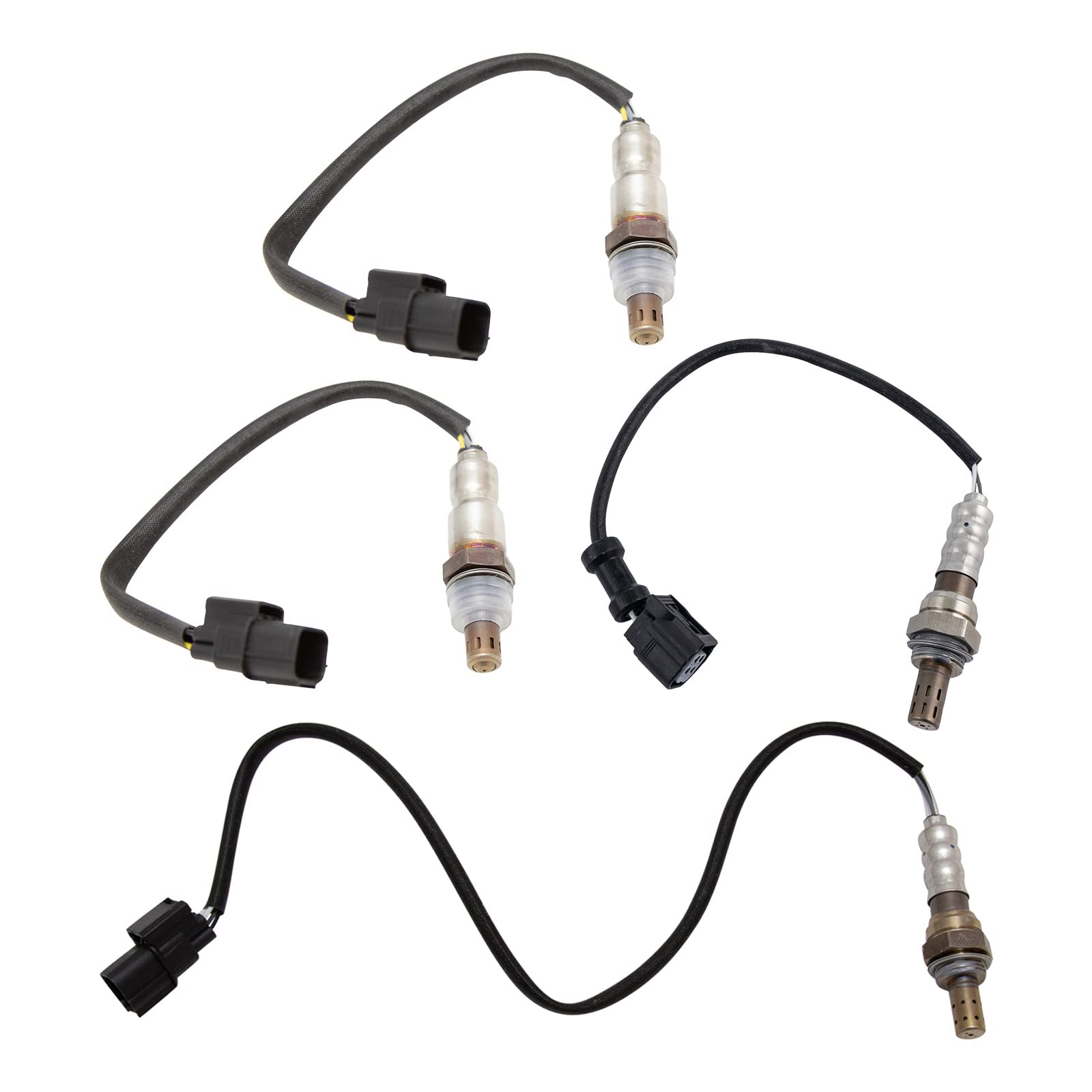 TRQ O2 Oxygen Sensor Set Fits Accord Crosstour Pilot Ridgeline MDX RDX RLX TLX