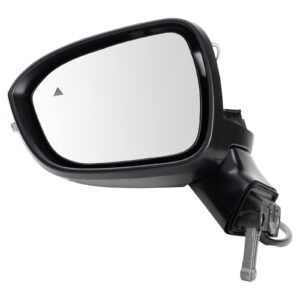 trq left mirror drivers side compatible with 2021-2022 nissan rogue ni1320333