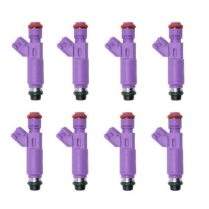 trq fuel injector set compatible with 2009-2010 ford f-150 mustang