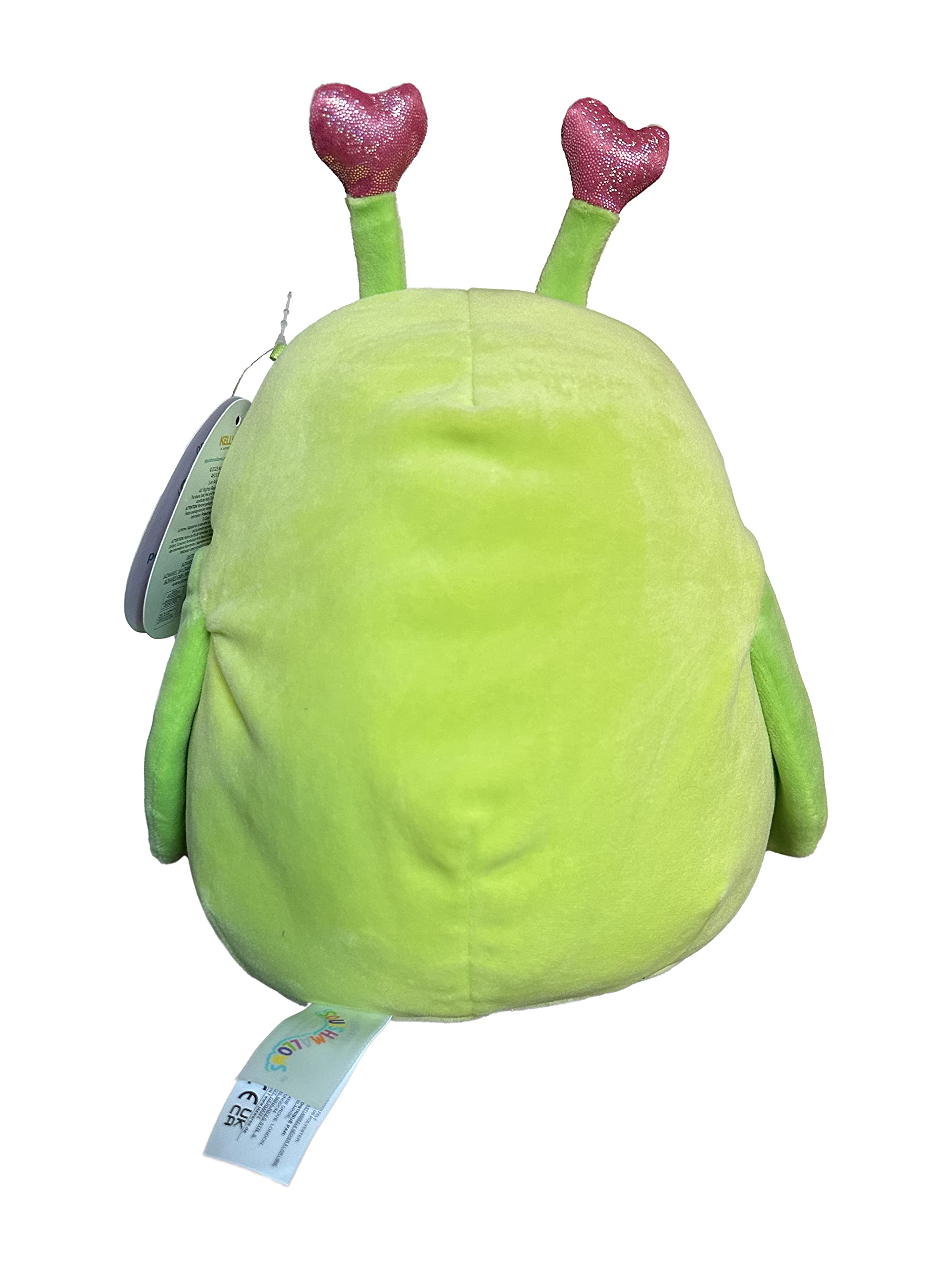 Squishmallow Official Kellytoy Valentines Squad Squishy Soft Plush Toy Animal (8 Inch, Hadeon The Grasshopper)