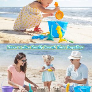 DISHIO Beach Sand Toys for Kids Sand Box Beach Toys with Mesh Bag,Sand Castle Bucket and Shovel,Sand Molds,Waterig Can, Sieve, Dinosaur Beach Toys Kit for Kids&Toddlers Outdoor Travel 18pcs