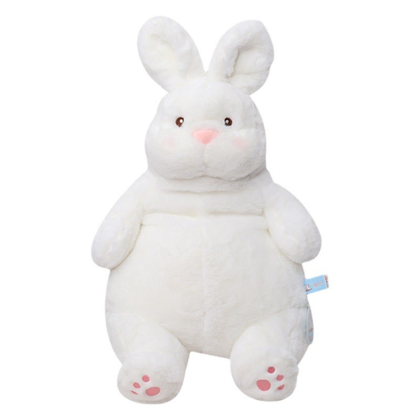 Alwoligag Rabbit Stuffed Animal Plush Toy, Rabbit Anime Body Pillow, Kawaii Plush Stuff Animal, Big Plushie Stuffed Dog Squishy Pillow Gifts for Boys Girls (24")