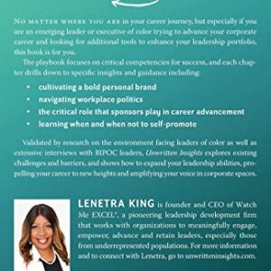 Unwritten Insights: A Career Playbook for Leaders of Color