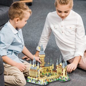 Vziimo Castle 2680PCS Building Set, Cool Creative Gift Movie Collectible Display Model Kit for 8+ Teens Adult to Build (Mini-Blocks)