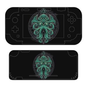 cthulhu switch skin sticker pretty pattern full wrap skin protective film sticker compatible with switch lite