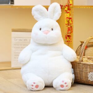 Alwoligag Rabbit Stuffed Animal Plush Toy, Rabbit Anime Body Pillow, Kawaii Plush Stuff Animal, Big Plushie Stuffed Dog Squishy Pillow Gifts for Boys Girls (24")