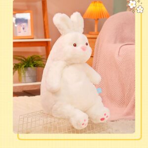 Alwoligag Rabbit Stuffed Animal Plush Toy, Rabbit Anime Body Pillow, Kawaii Plush Stuff Animal, Big Plushie Stuffed Dog Squishy Pillow Gifts for Boys Girls (24")