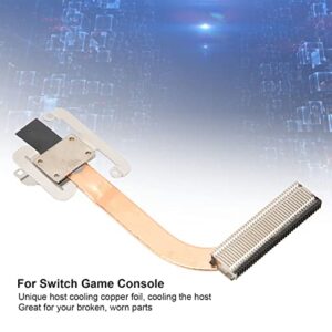 Internal Heatsink Replacement, Stable Replacement Repair Parts Game Console Heat Sink Cooling Copper Foil for Switch