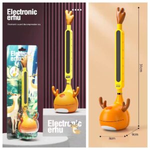 GUCHENSHAN This is a Magical Music Toy, an Electronic Instrument That can Produce Wonderful Sounds and Bring Kid a Different Gaming Experience. It is The Best Gift for Kids(Yellow Elk)