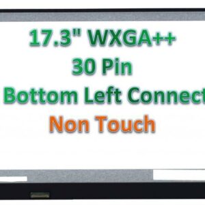 Daplinno 17.3" LCD Replacement for HP 17-BY2004DS 17-BY2005DS 17-BY2006DS 17-BY2007DS LCD Screen Display 60Hz 30 pins Panel HD+ (1600×900) (Only for Non Touch Version)