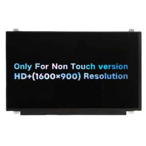 daplinno 17.3" lcd replacement for hp 17-by2001ds 17-by2002ds 17-by2003ca 17-by2003ds lcd screen display 60hz 30 pins panel hd+ (1600×900) (only for non touch version)