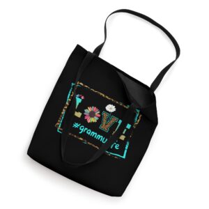 Womens Love Grammy Life Grammy Love for Grandmother Summer M Tote Bag