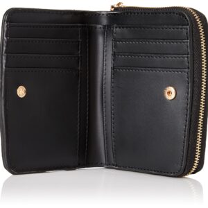 Anne Klein AK Small Curved Wallet, Black