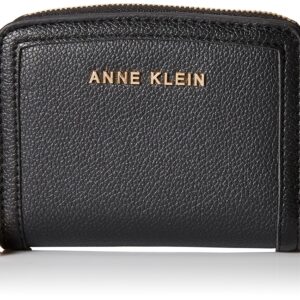 Anne Klein AK Small Curved Wallet, Black