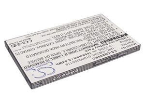 vi vintrons battery for sonos cb200, controller 200, controller cb200, controller cr200, 01000000118, urc-cb200,