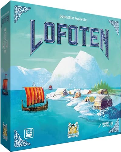 Pearl Games Lofoten Board Game | Viking Themed Strategy Game | Hand Management Game | Competitive Two Player Game for Kids and Adults | Ages 12+ | 2 Players | Average Playtime 40 Minutes