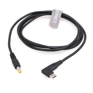 szrmcc usb c pd 12v type-c to dc 5.5x2.5mm trigger power cable for zwo asiair zwo asi cooled camera cine broadcast radio any 12v device