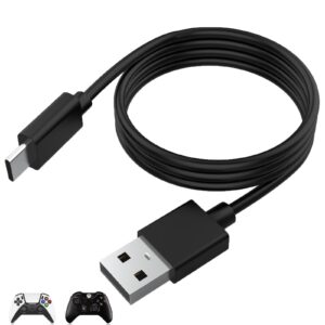 toxaoii ps5 usb type c charging cable cord wire compatible with xbox series x core, playstation 5 ps5 dual sense controllers (6.5ft)