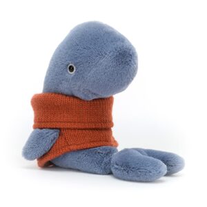 jellycat cozy crew whale stuffed animal