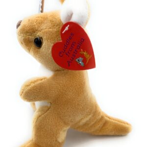 Aeisage Kangaroo 5'' Plush Toy with Boomerang, Super Soft Australian Souvenir Gift for Kids