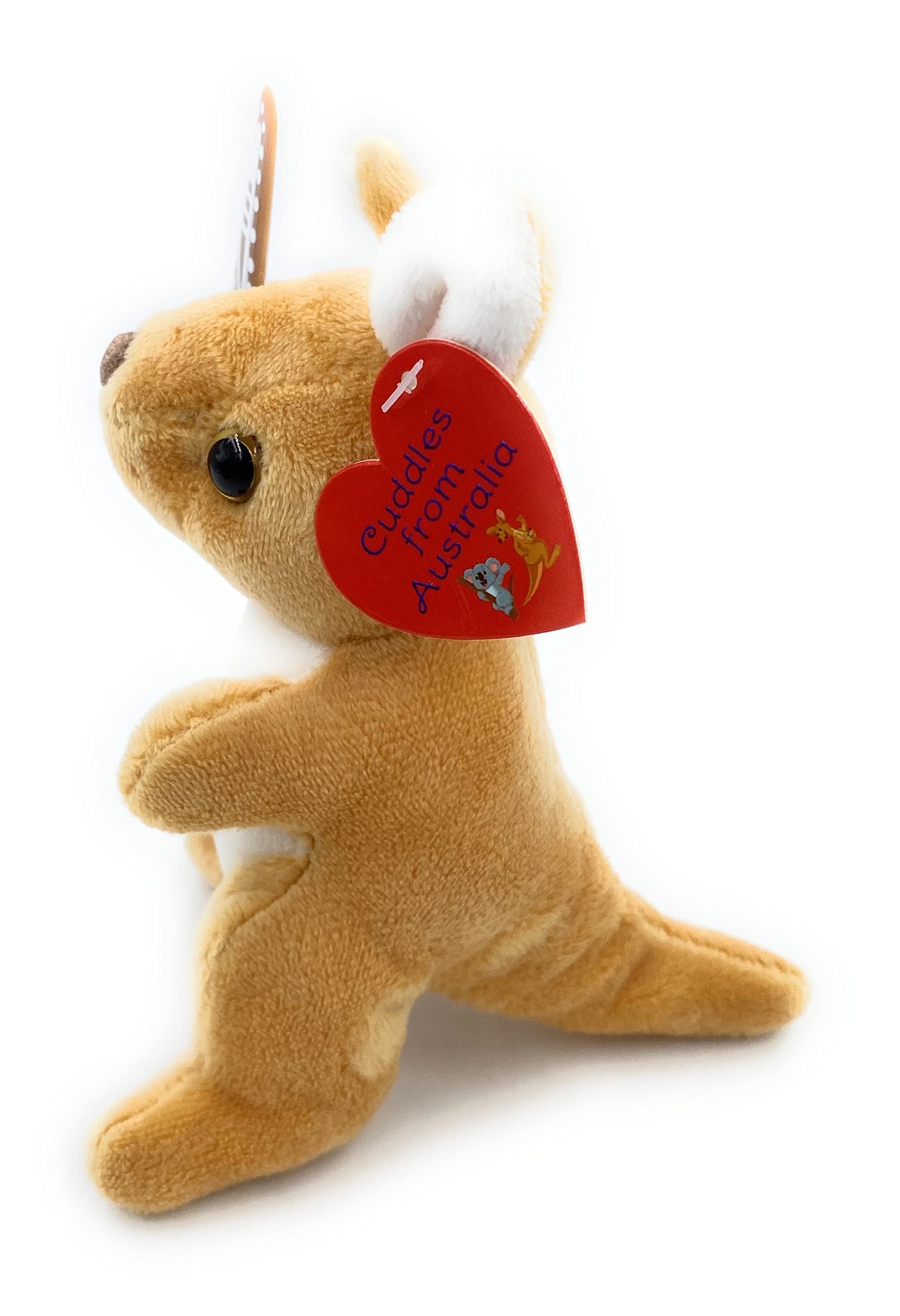 Aeisage Kangaroo 5'' Plush Toy with Boomerang, Super Soft Australian Souvenir Gift for Kids