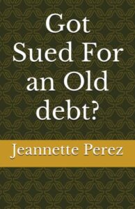 got sued for an old debt?