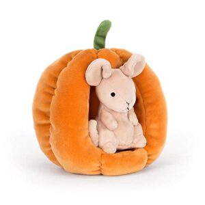 jellycat brambling mouse stuffed animal, 7 inches| mouse plush toy | classic children's gift