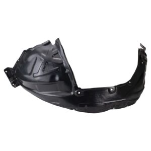 trq front right inner fender liner black passenger side compatible with 2011-2014 nissan murano ni1249126