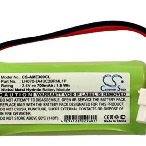 NUBODI Replacement for Battery V TECH BT166342, BT183342, BT262342, BT266342 DS6522-4, DS6601, DS6641, DS6642, DS66482, DS6648-2, DS6649, DS66492, DS6649-2, DS66493