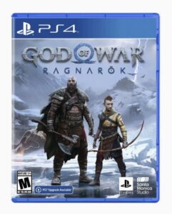 god of war ragnarok ps4 game brand new sealed-ps5 upgrade available