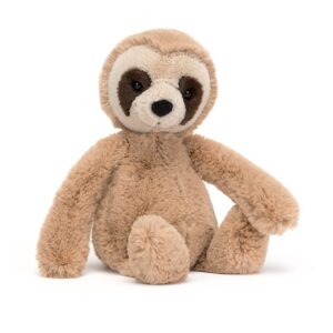 jellycat bashful sloth stuffed animal plush, medium