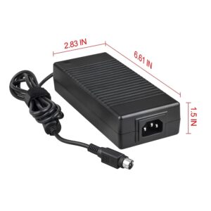 J-ZMQER AC Adapter Compatible with 4-pin Synology DiskStation 4-Bay DS413 4200 DS414 DS Power Supply