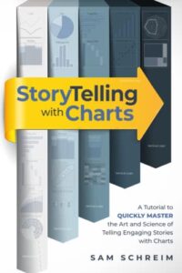 storytelling with charts: a data & text visualization guide for business, professionals and non-professionals: a tutorial to quickly master the art and science of telling engaging stories with charts