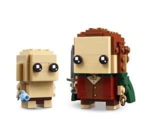 lego brickheadz frodo & gollum (40630) the lord of the rings