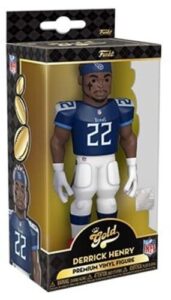 derrick henry (titans home uniform) gold 5" vinyl pop figure