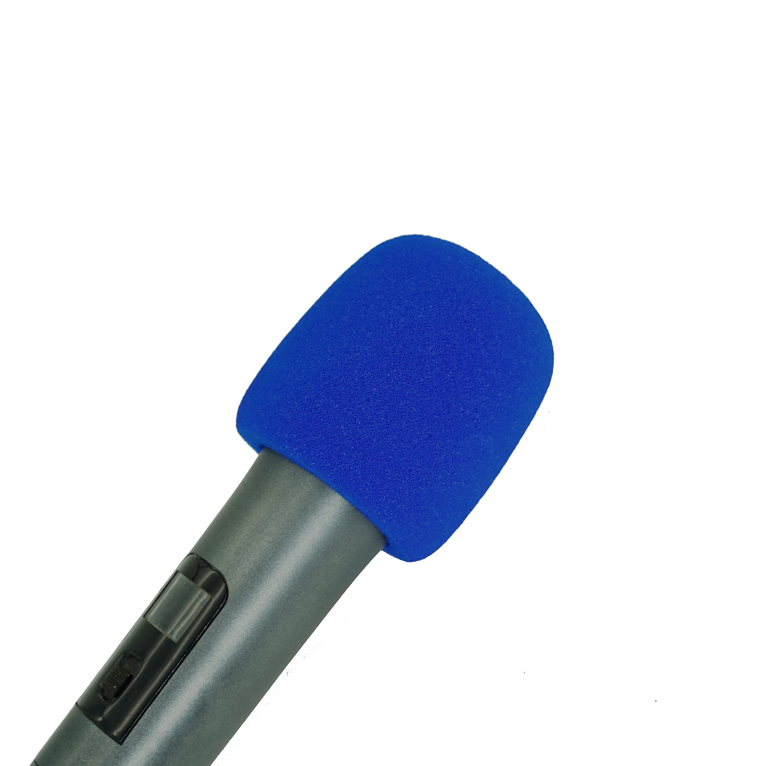 Microphone windscreen Foam Cover,mic Cover,Mic Foam，Microphone Cover Set,10 Pack Thick (Blue)