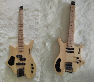 4 string bass/ 6 string lead headless busuyi guitar right